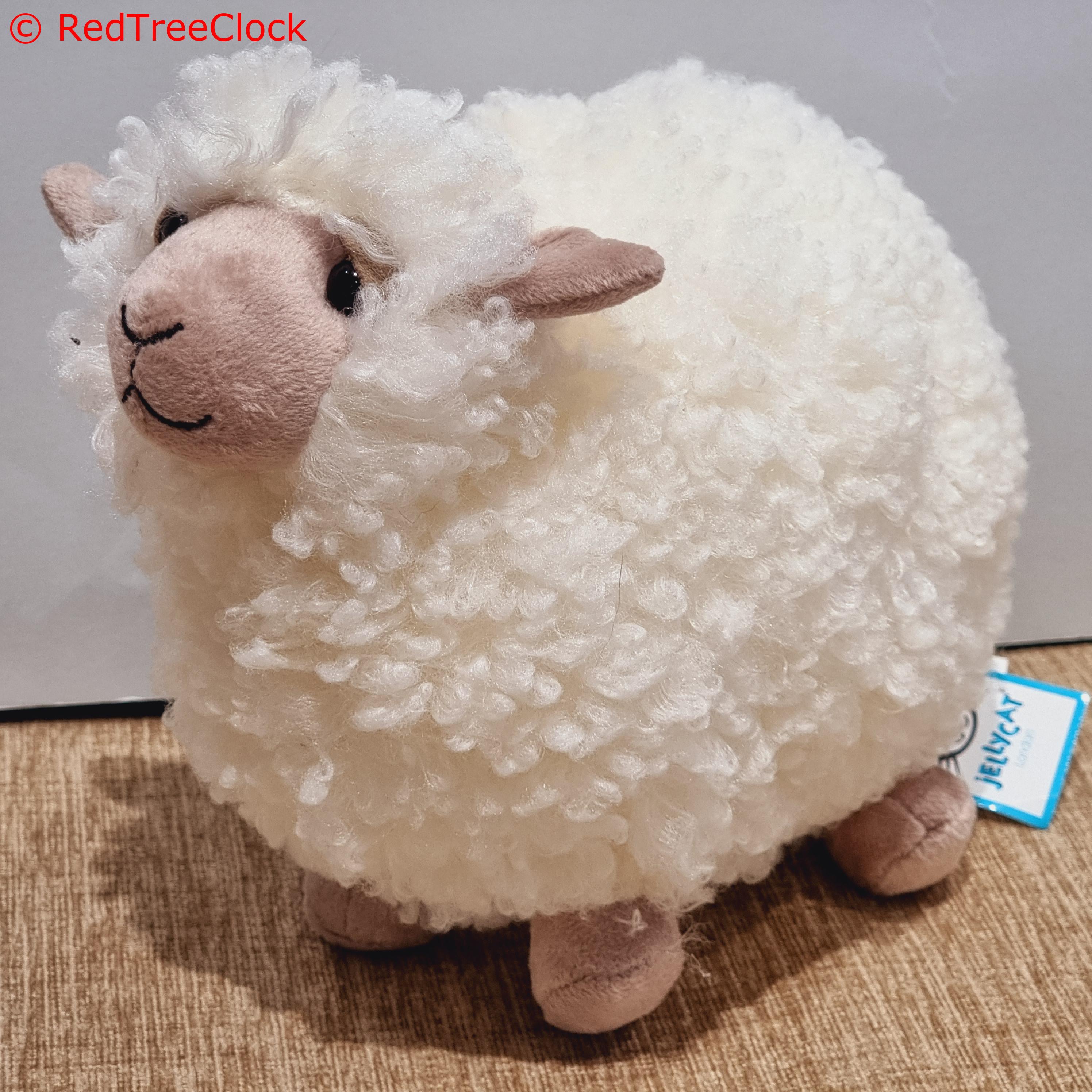 NEW JELLYCAT SMALL Cream Rolbie Sheep Soft Toy Plush BNWT £49.99 - PicClick UK